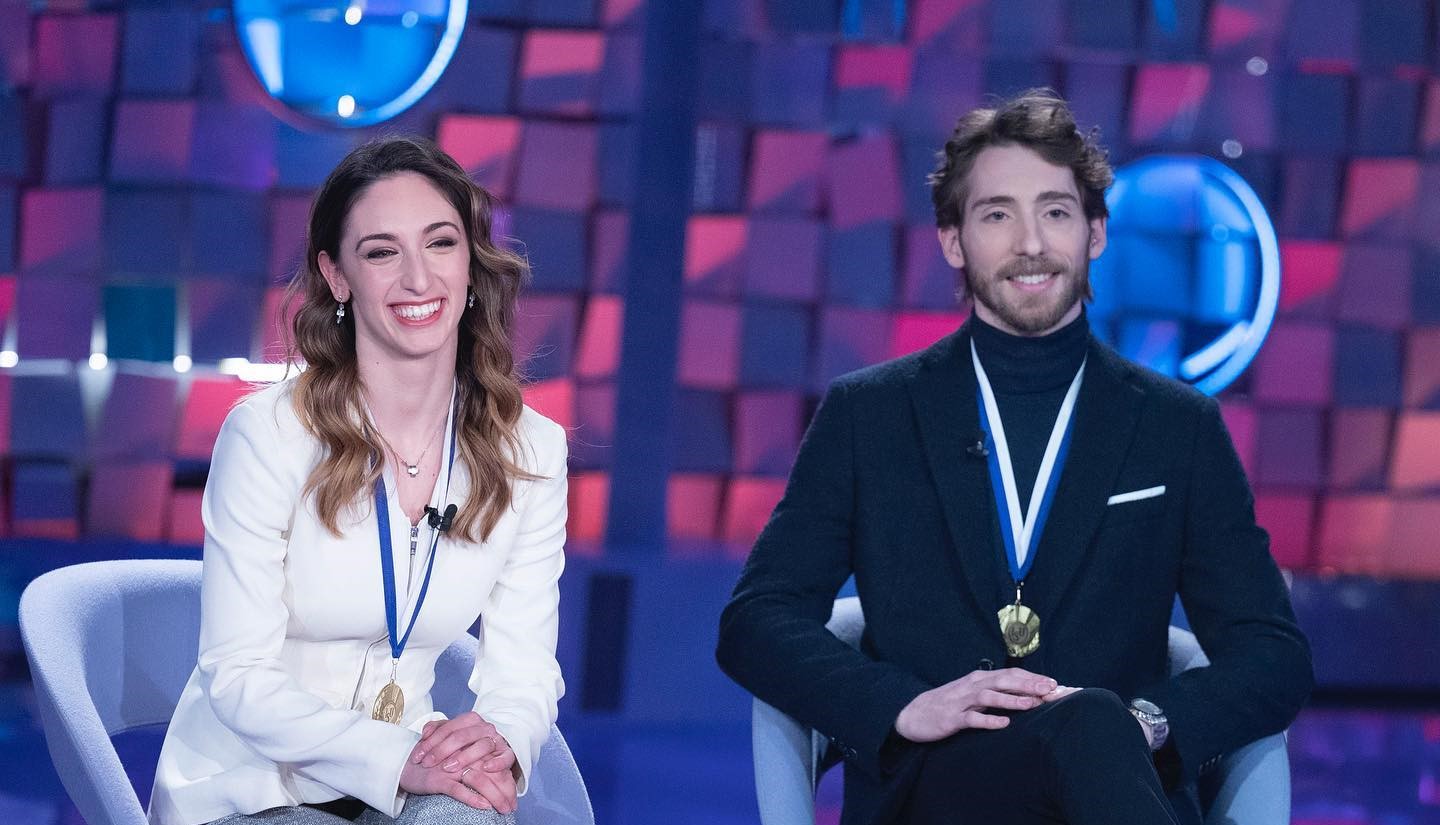 Sara Conti e Niccolò Macii a Verissimo: obiettivo Olimpiadi | Video