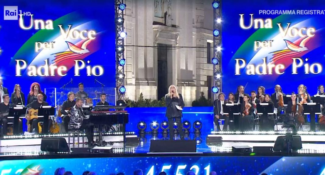 Una Voce per Padre Pio 2025 su Rai1 con Mara Venier: ospiti e cantanti