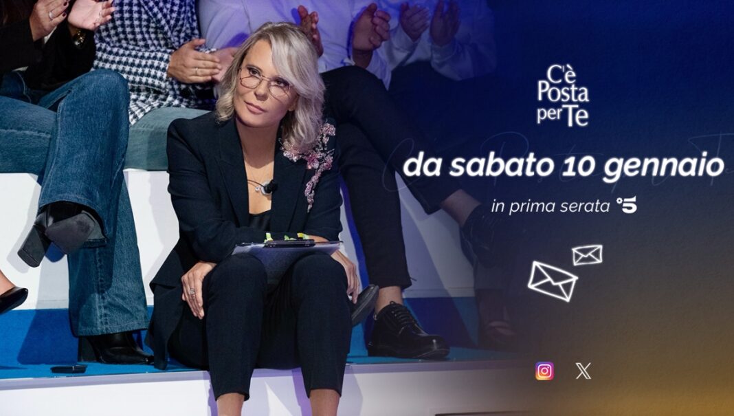 C’è posta per te 2026, ospiti prima puntata 10 gennaio